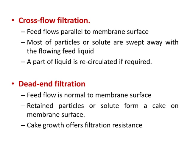 Membrane separation process | PPTX | Chemistry | Science