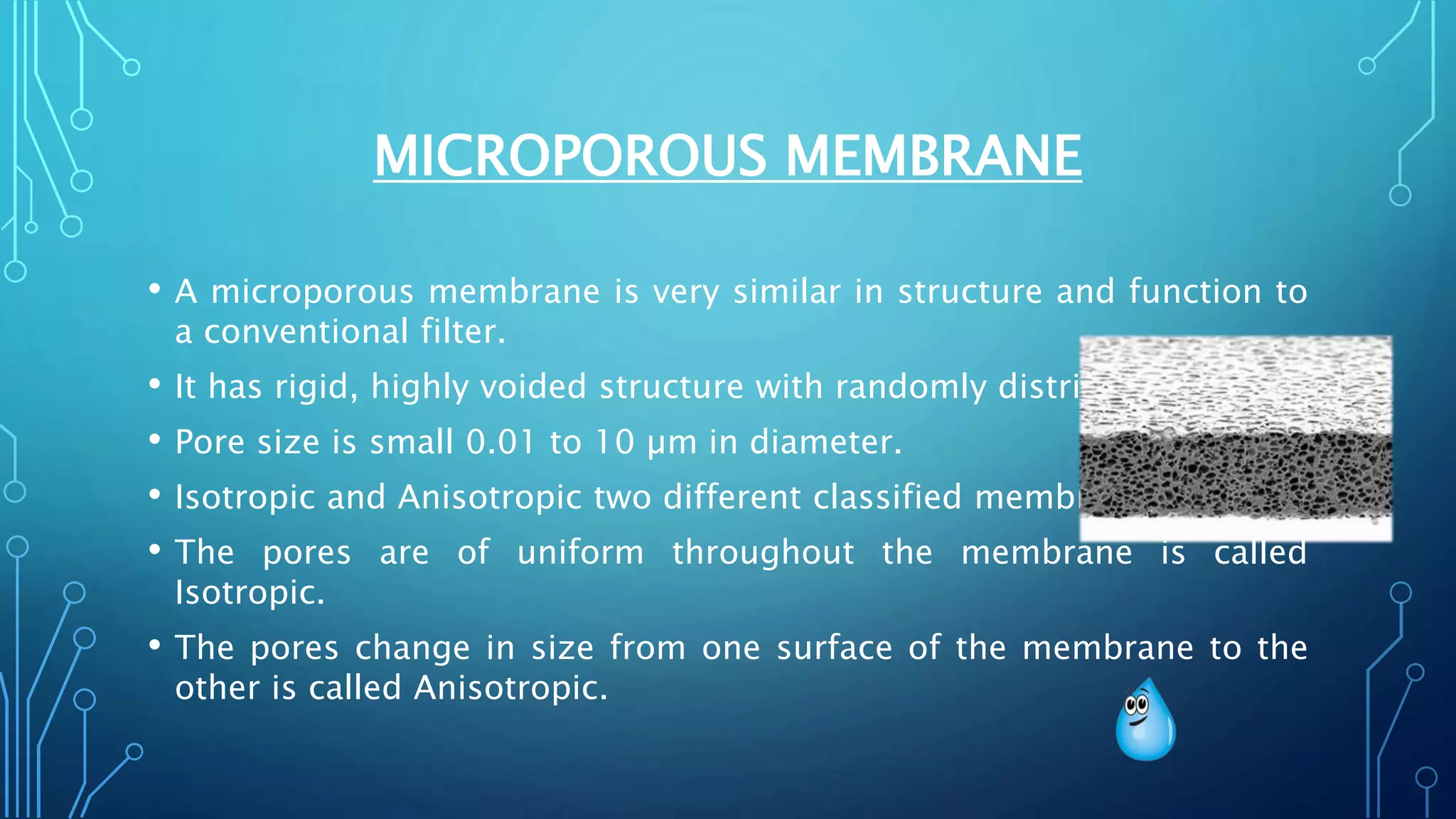 Membrane separation process | PPTX