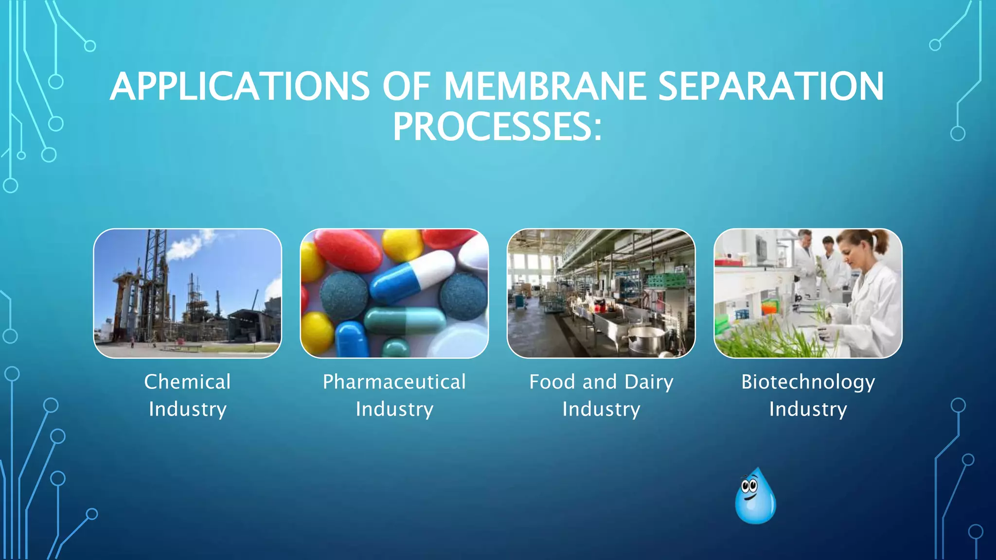Membrane separation process | PPTX
