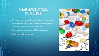 Membrane separation process | PPTX