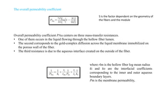 Membrane separation processes | PPTX