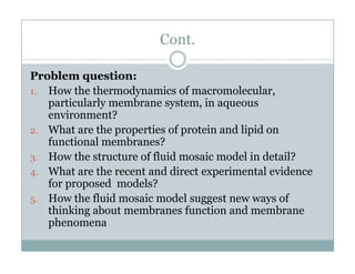 Membrane structure1 | PDF
