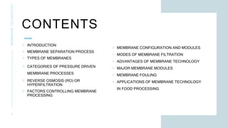Membrane technology 2023.pptx
