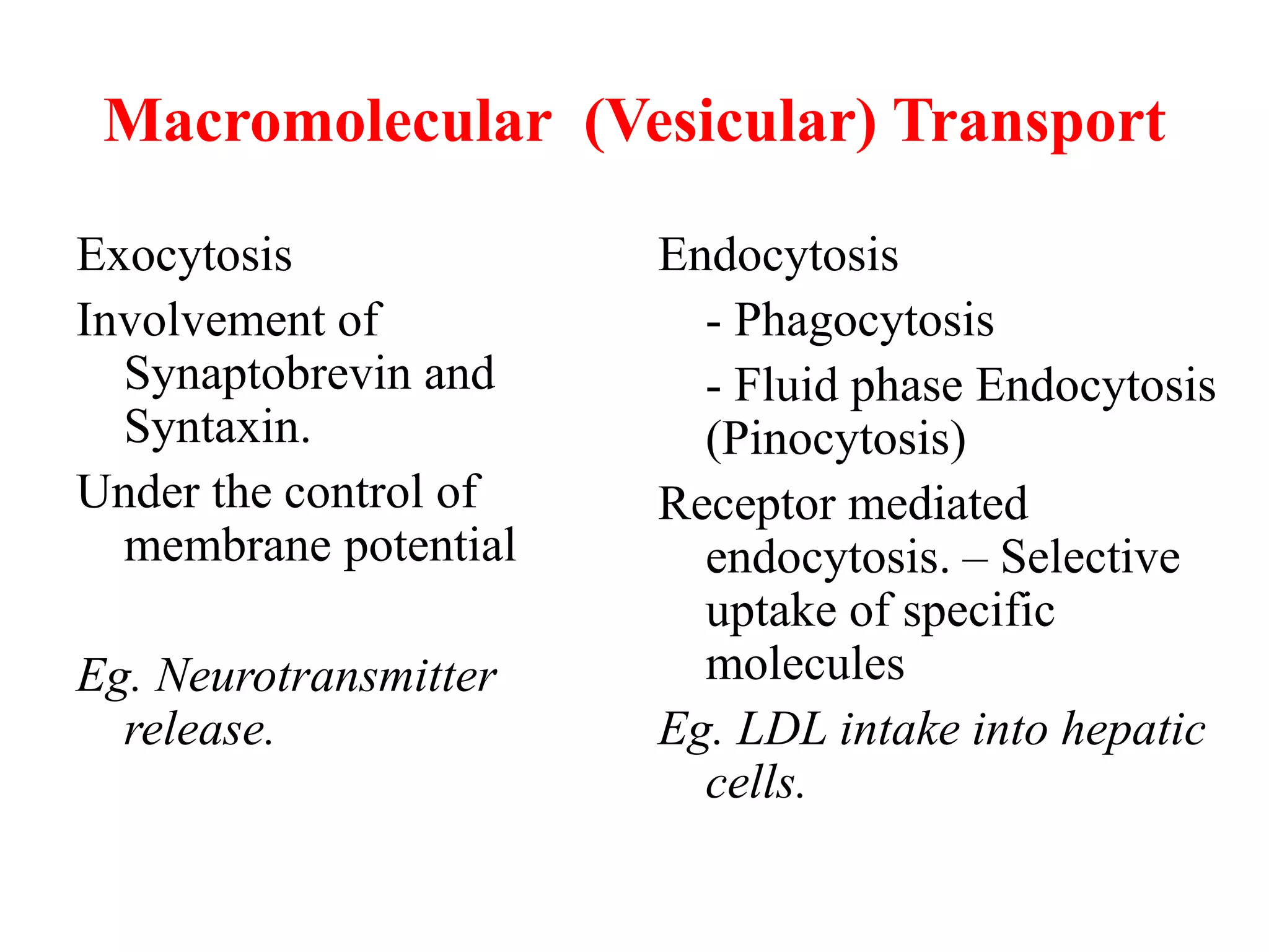 Cell Membrane transport | PPTX