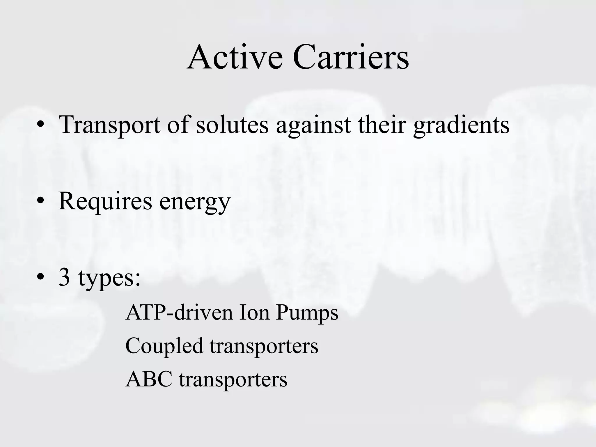 Membrane transporters and drug response | PPTX