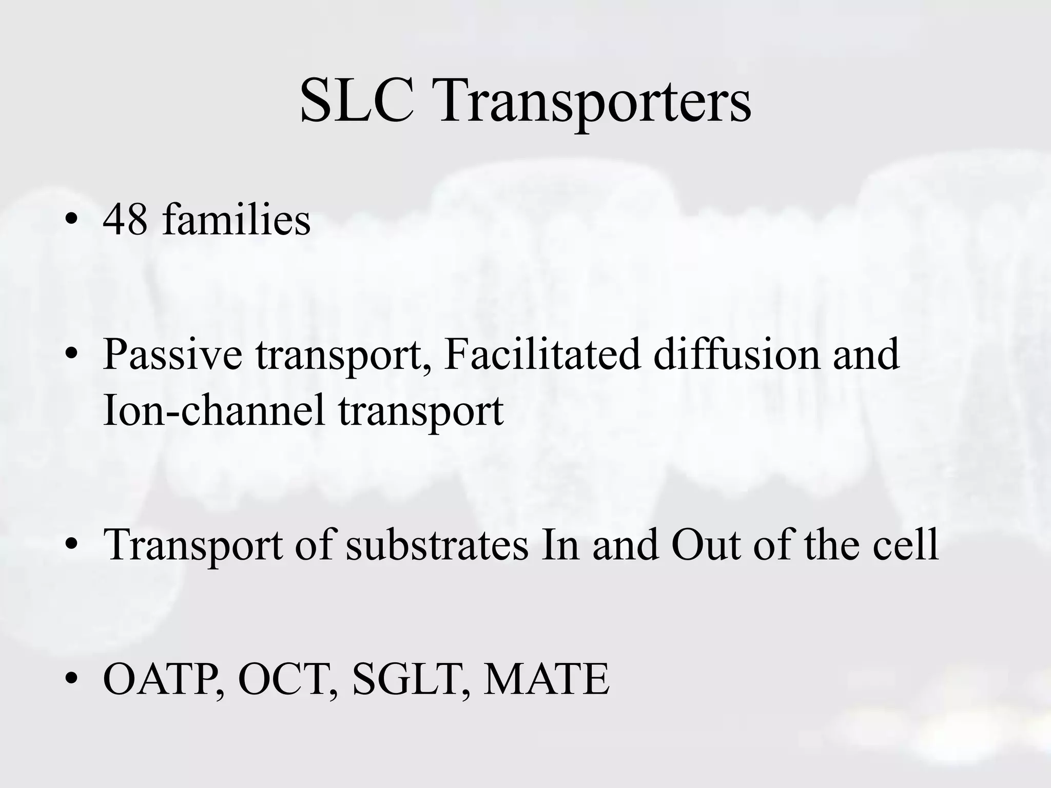 Membrane transporters and drug response | PPTX