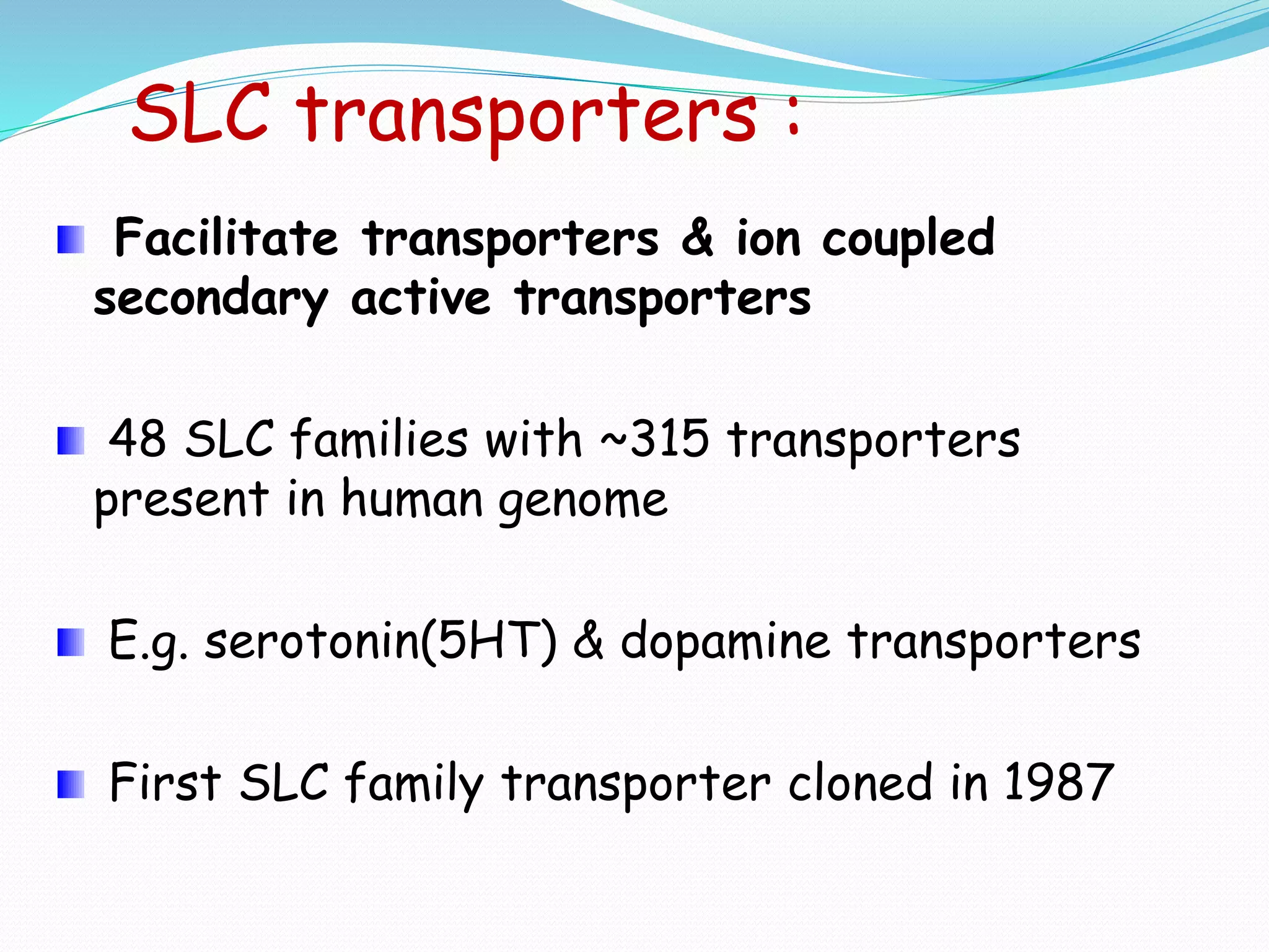 Membrane transporters and drug response | PPTX