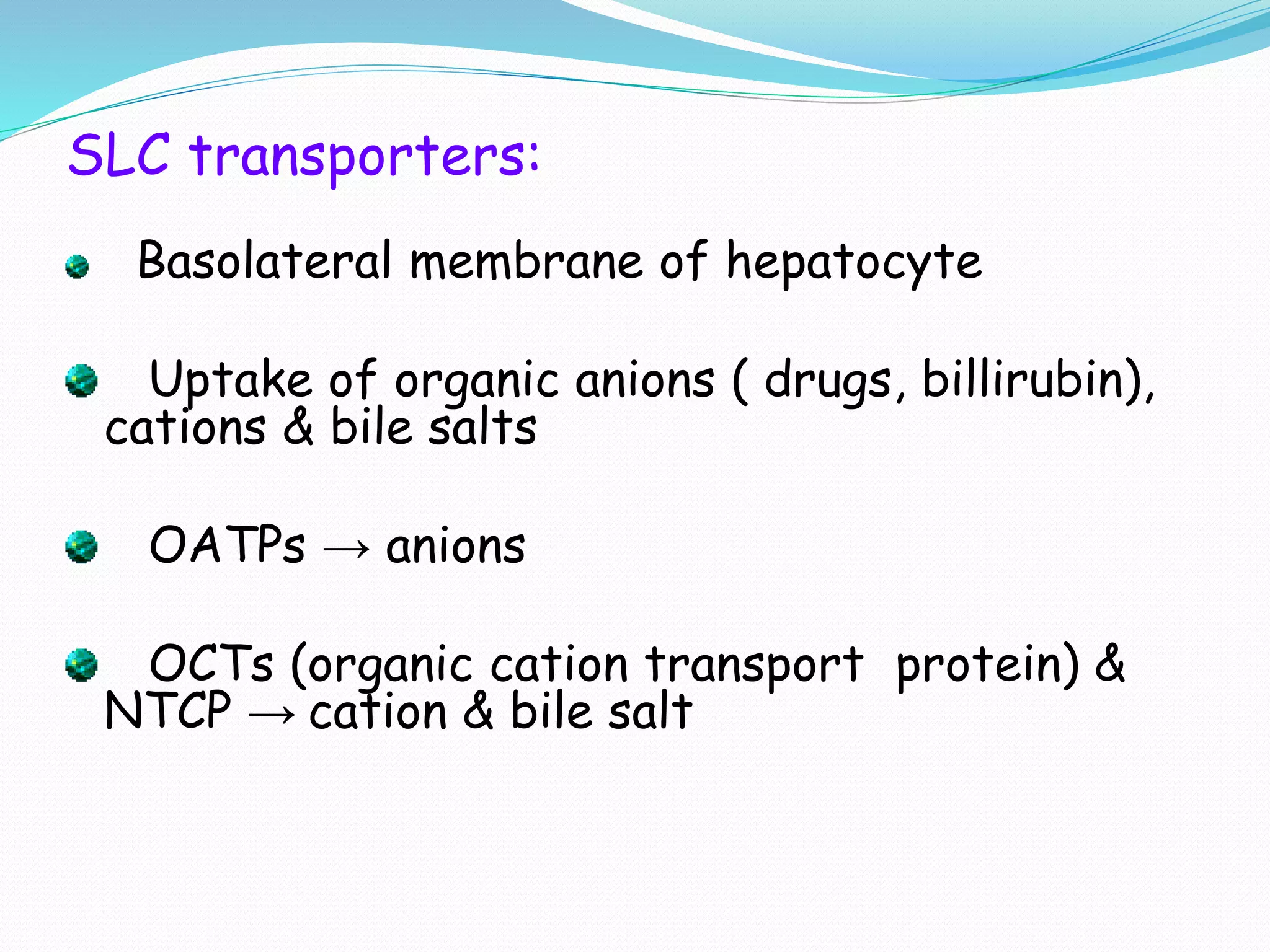 Membrane transporters and drug response | PPTX