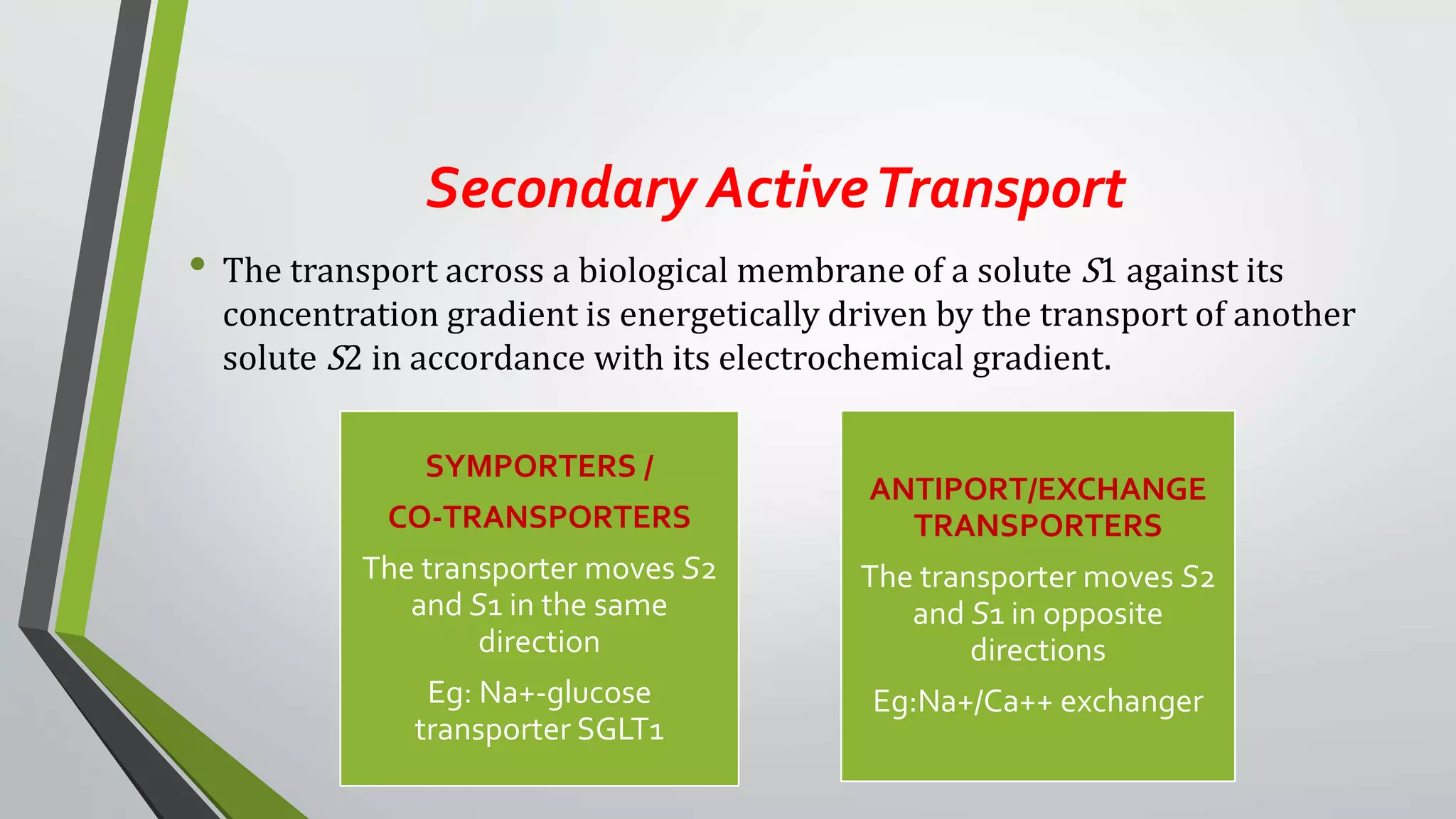 Membrane transporters and drug response | PPTX