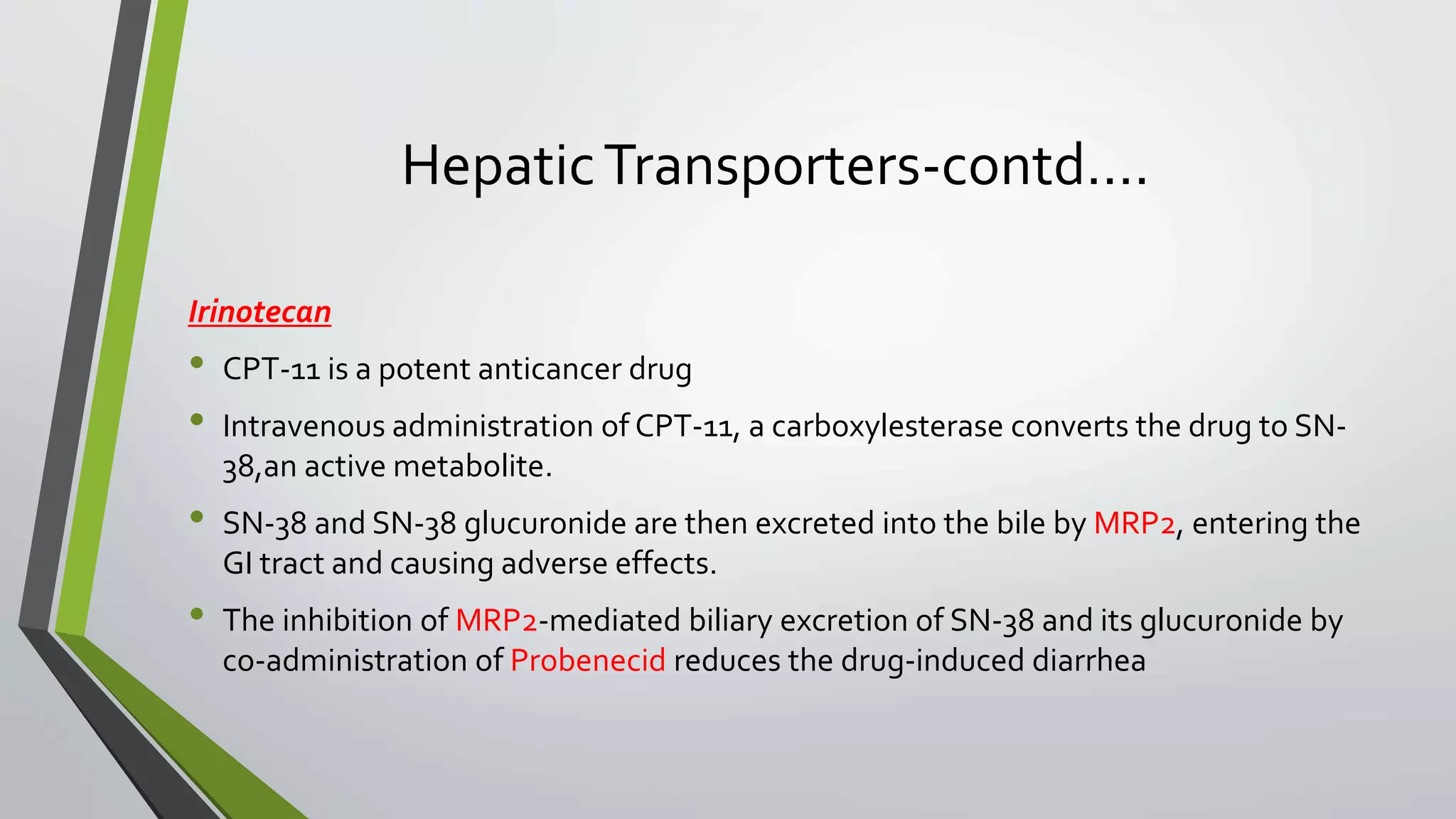 Membrane transporters and drug response | PPTX