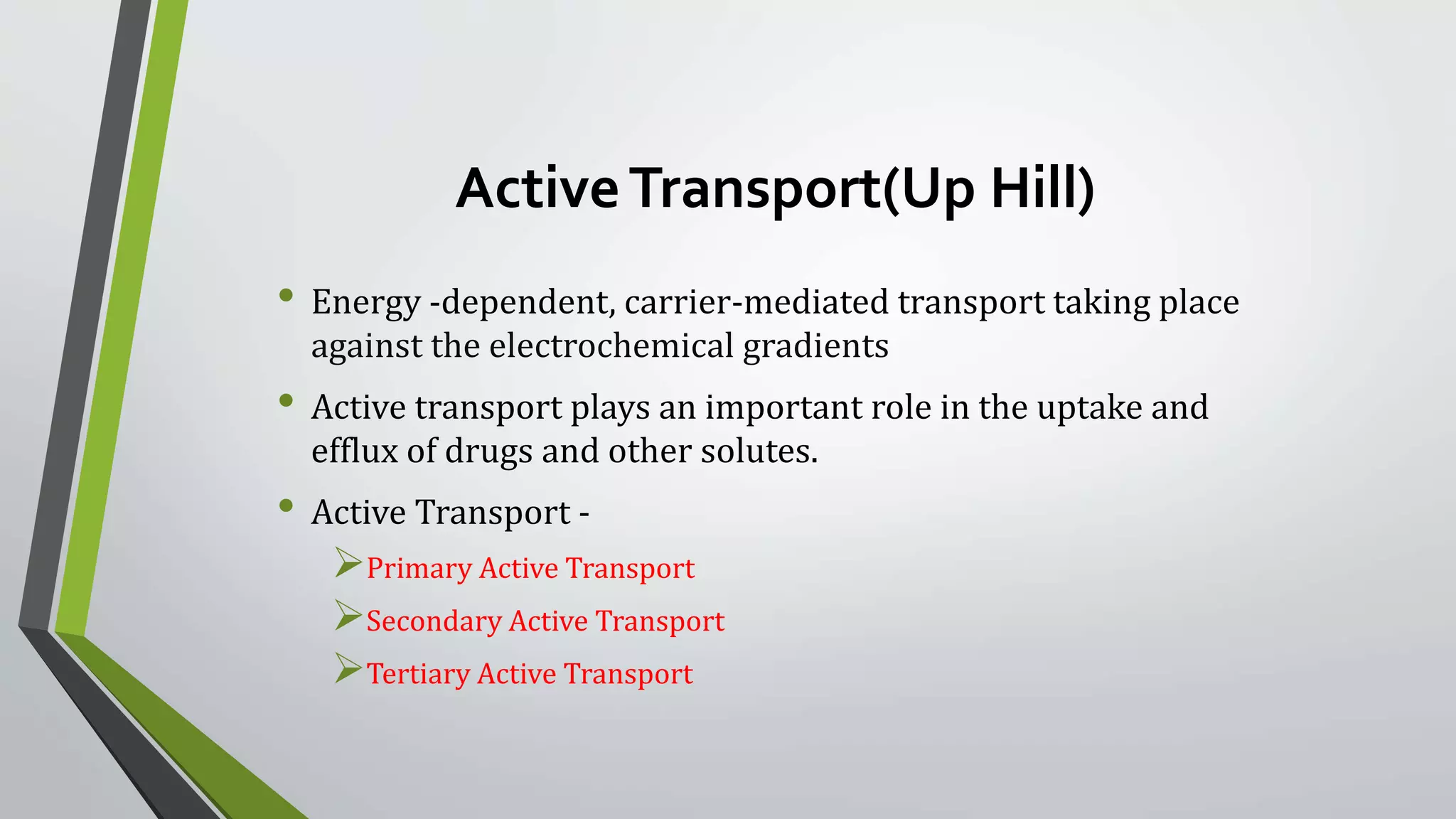 Membrane transporters and drug response | PPTX