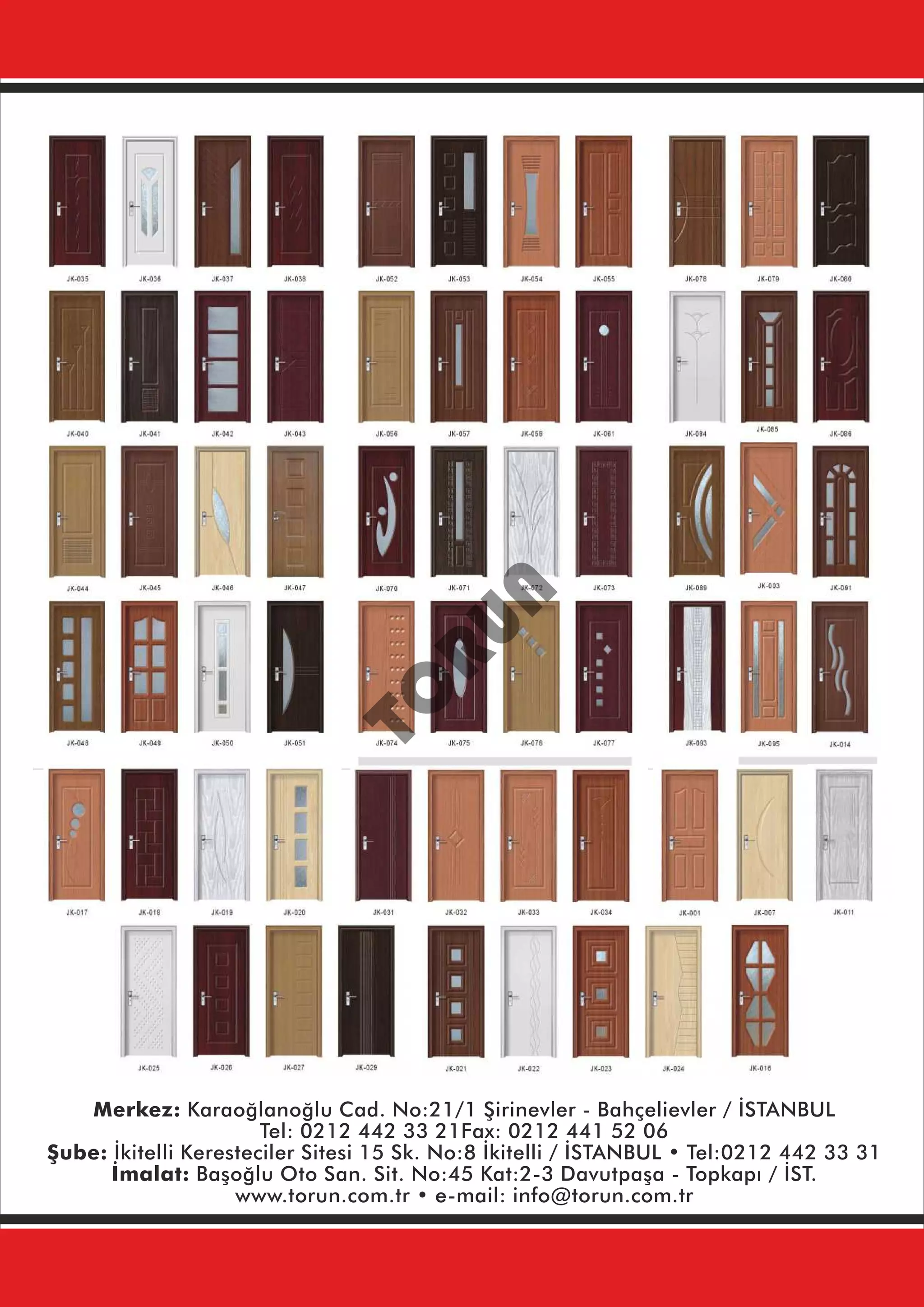 Membran door catalogue | PDF