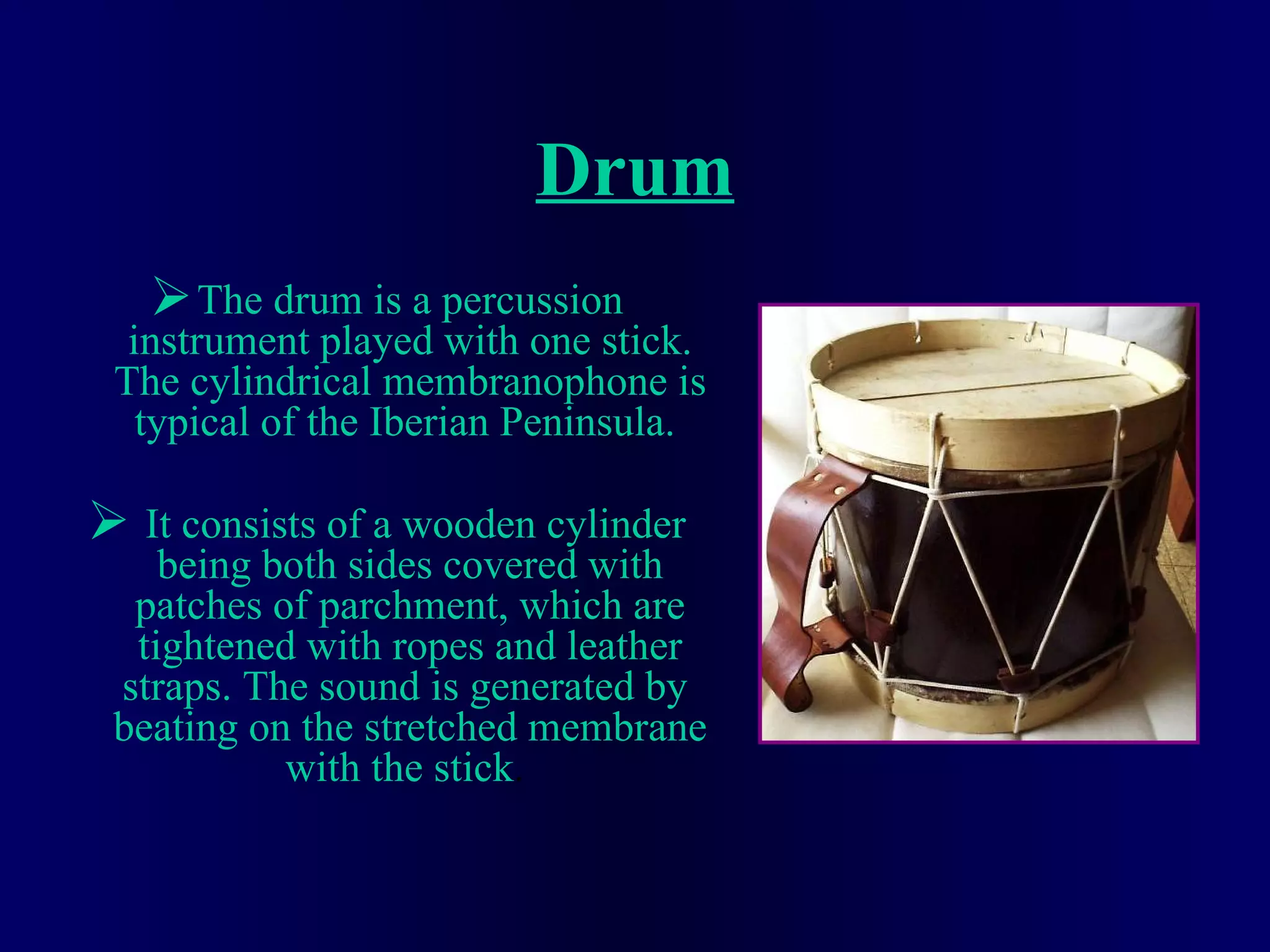 Membranofonos | PPT | Music | Entertainment
