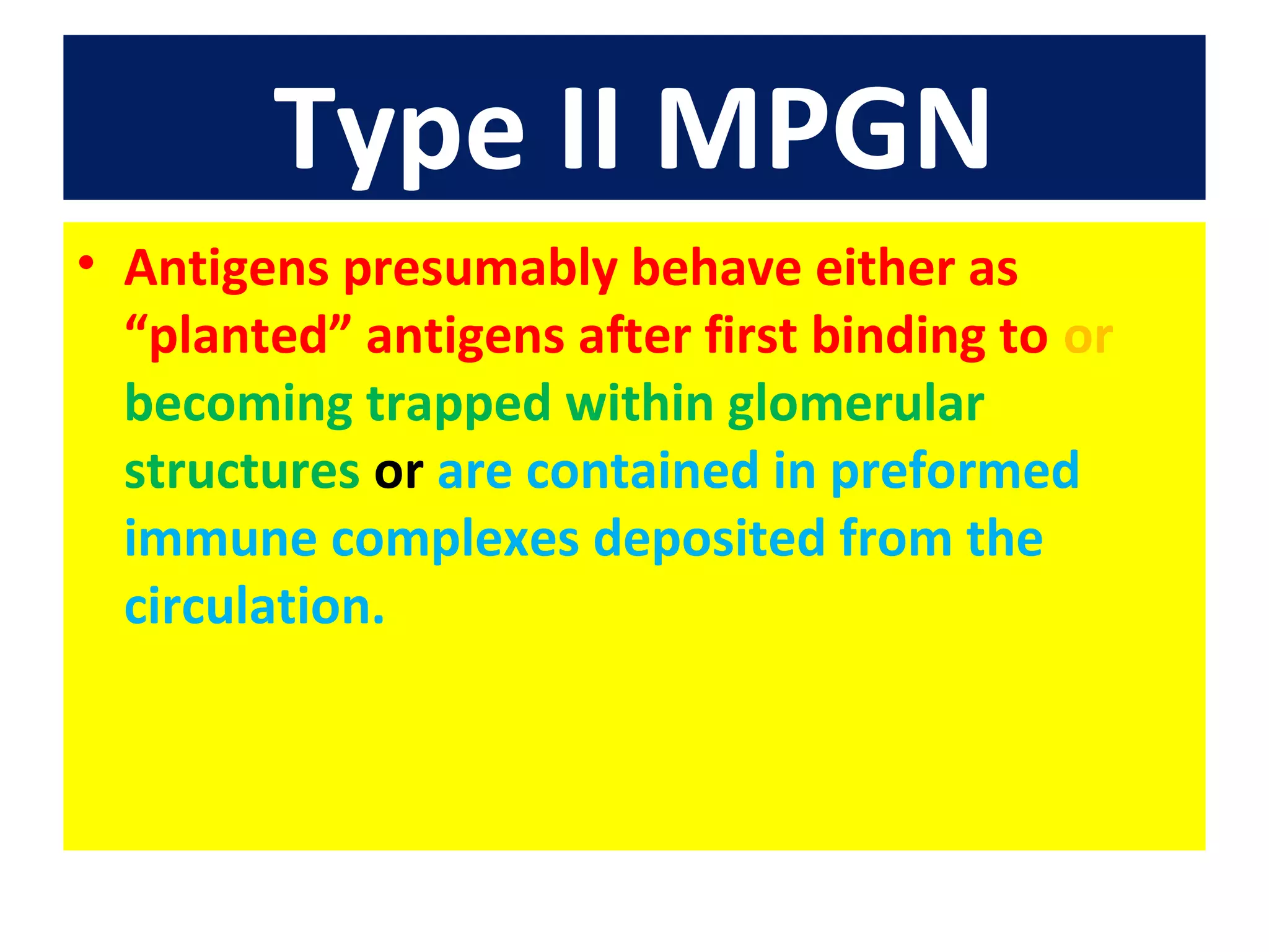 Membranoproliferative glomerulonephritis s | PPT