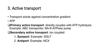 Memb transporter | PPT