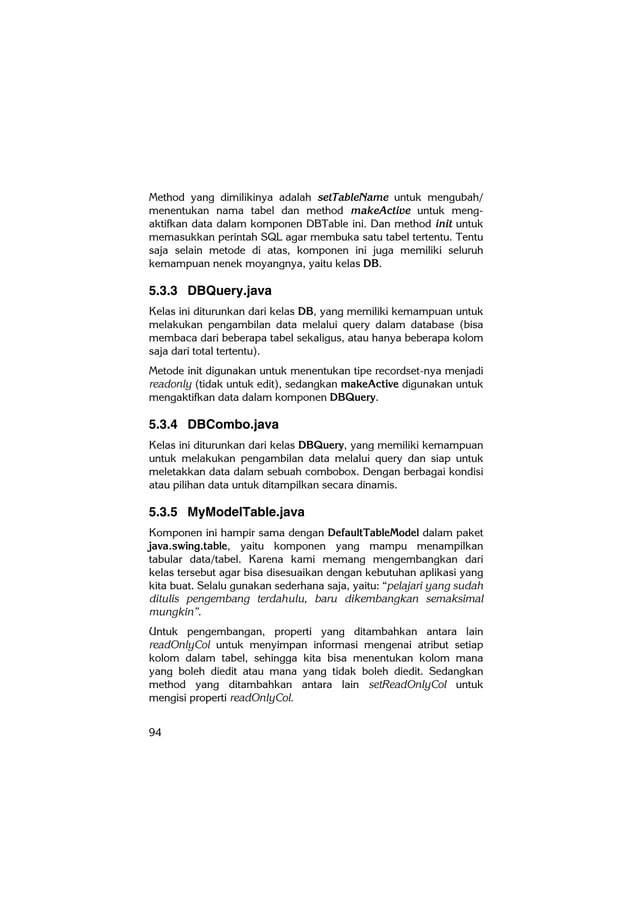 Membuat aplikasi-rental-dengan-java-dan-my sql | PDF