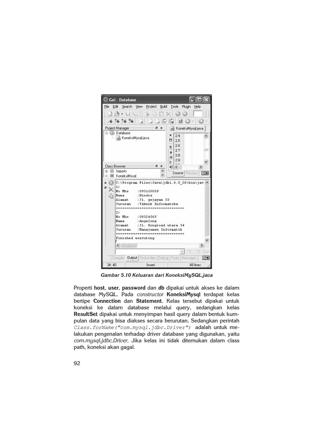 Membuat aplikasi-rental-dengan-java-dan-my sql | PDF