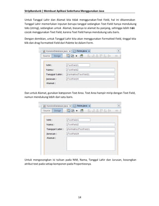 Membuat aplikasi-sederhana-menggunakan-java | PDF
