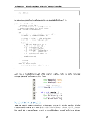 Membuat aplikasi-sederhana-menggunakan-java | PDF