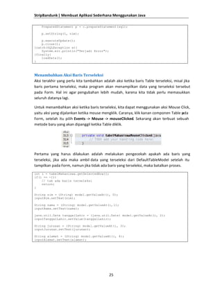 Membuat aplikasi-sederhana-menggunakan-java | PDF