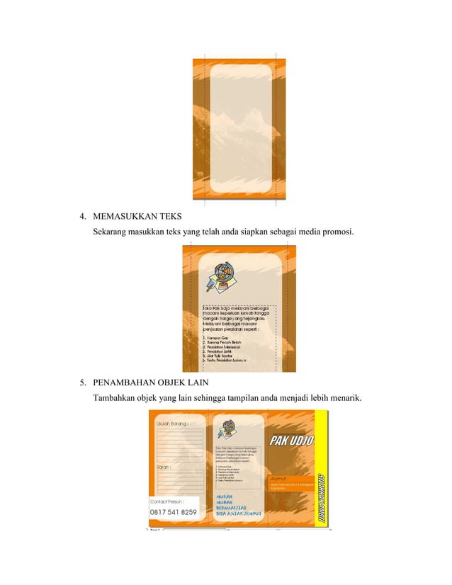 Membuat desain-brosur | PDF