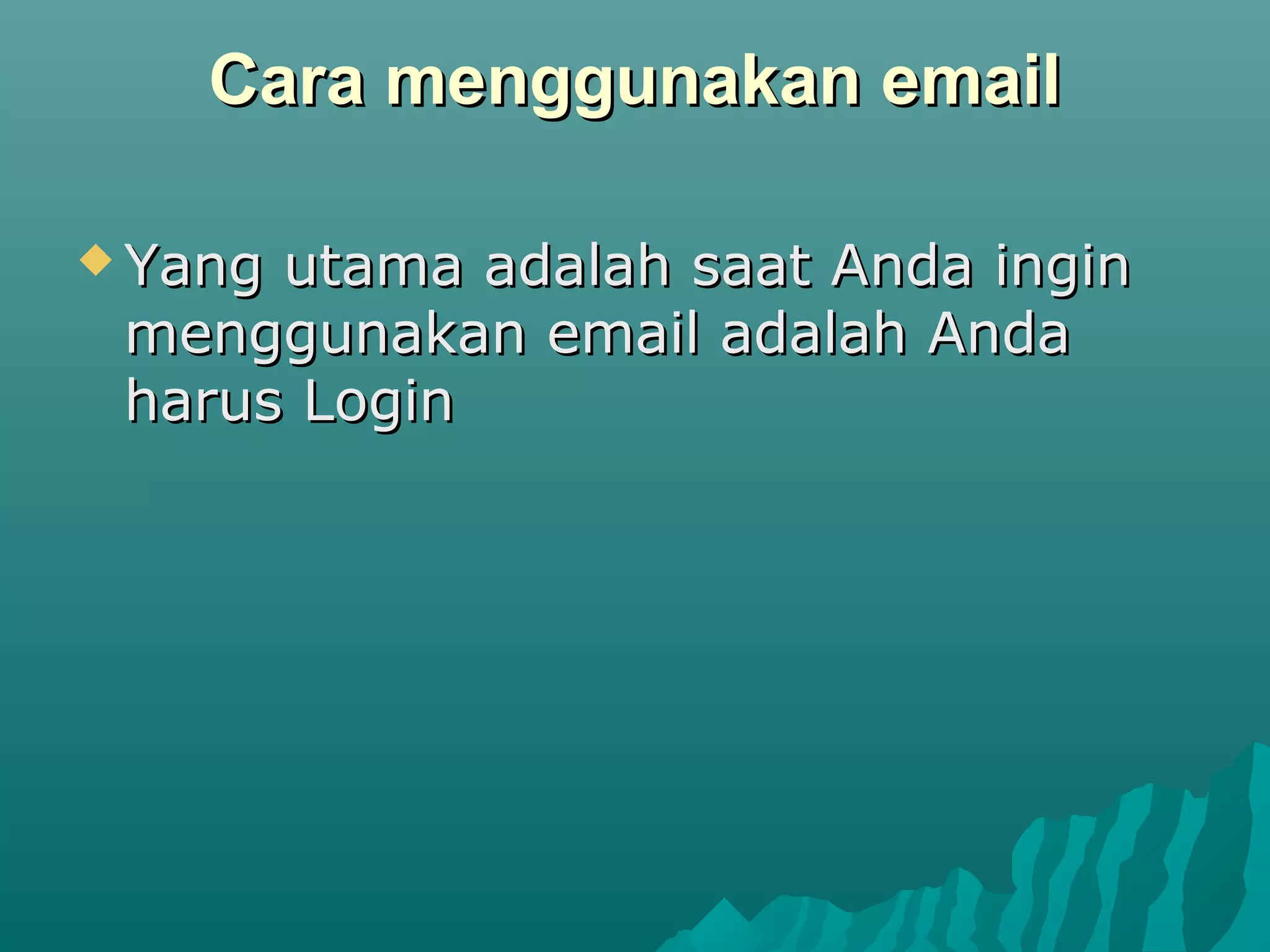 Membuat email | PPT