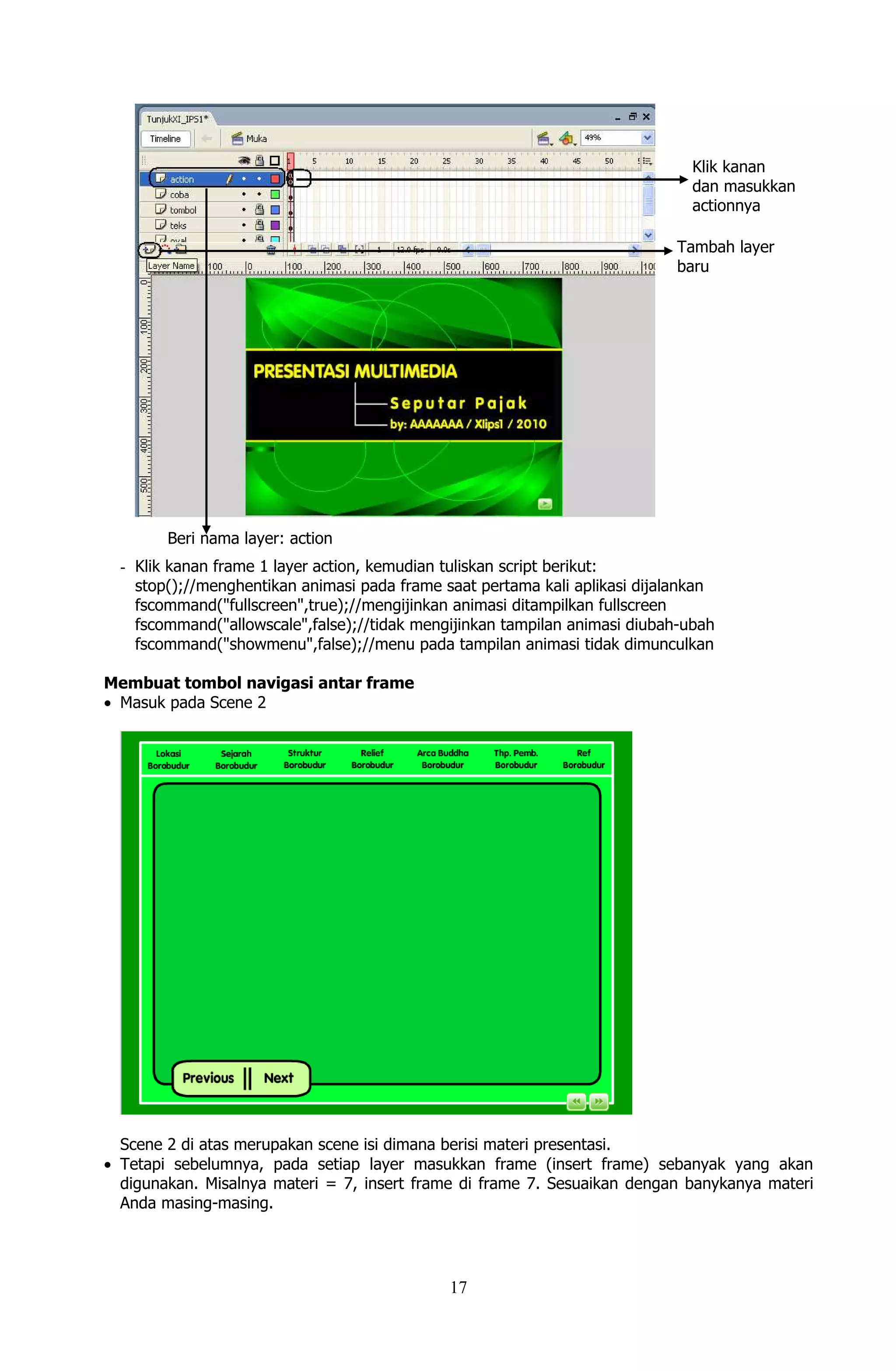 Membuat file-presentasi-dengan-flash-mengenal-action-script1 | PDF