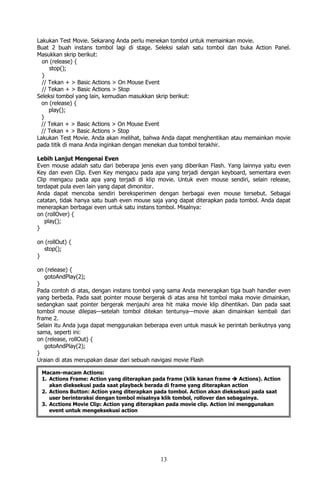 Membuat file-presentasi-dengan-flash-mengenal-action-script1 | PDF