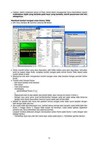Membuat file-presentasi-dengan-flash-mengenal-action-script1 | PDF