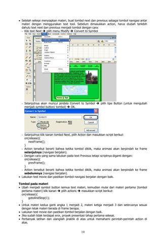 Membuat file-presentasi-dengan-flash-mengenal-action-script1 | PDF