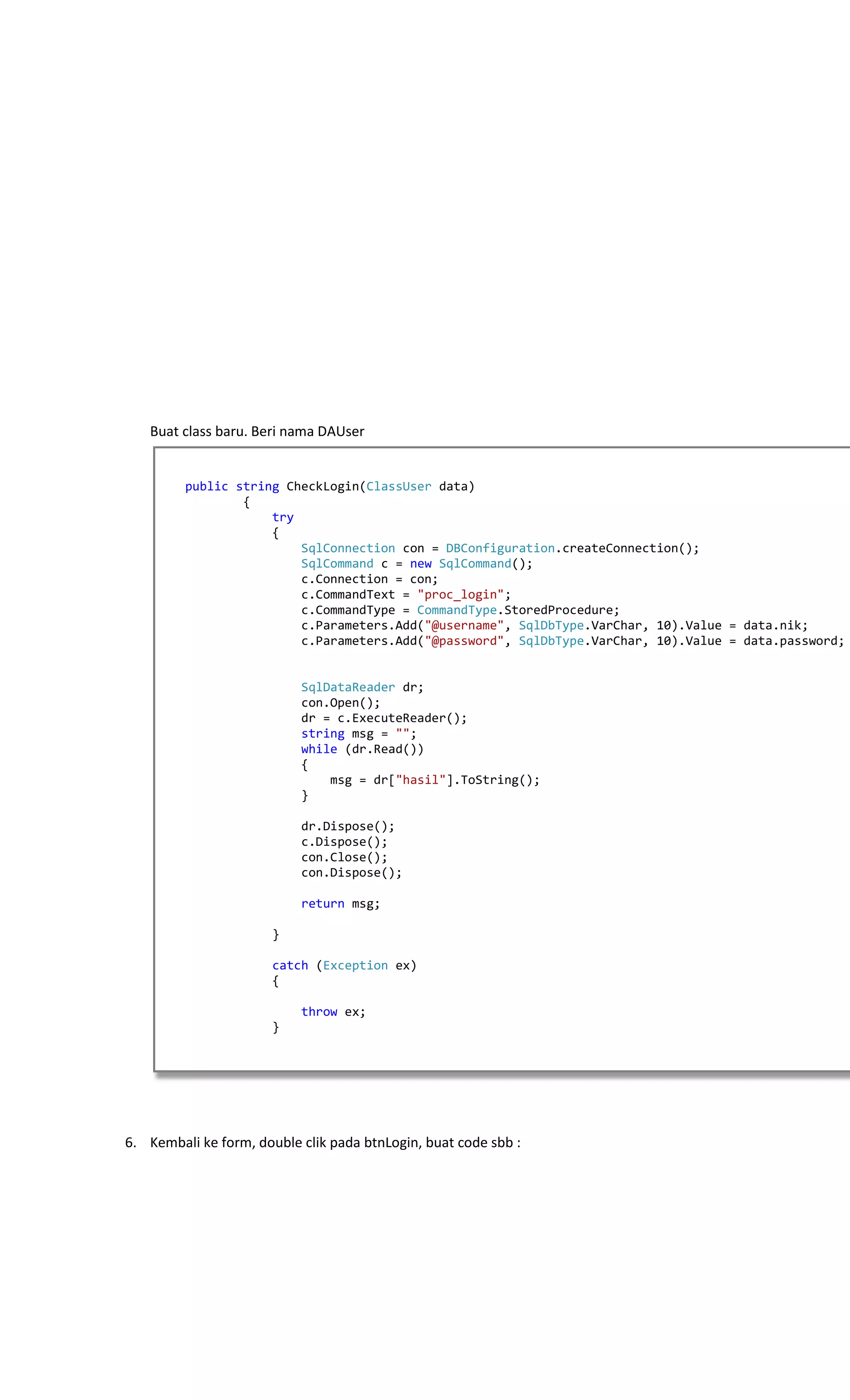 Membuat Form Login | PDF