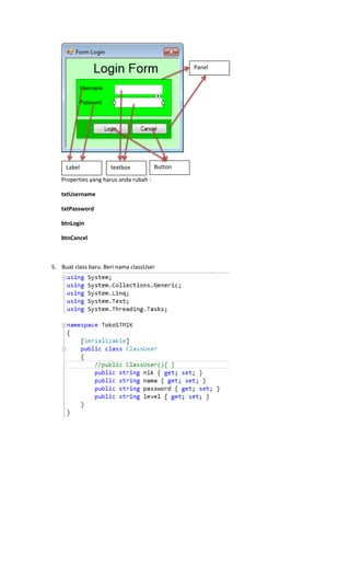 Membuat Form Login | PDF