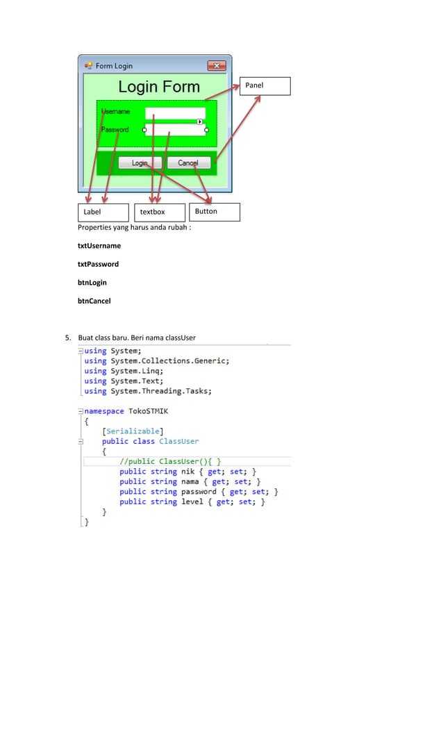 Membuat Form Login | PDF
