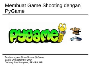 Membuat game-shooting-dengan-pygame | PPT