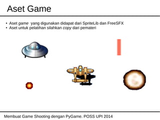 Membuat game-shooting-dengan-pygame | PDF
