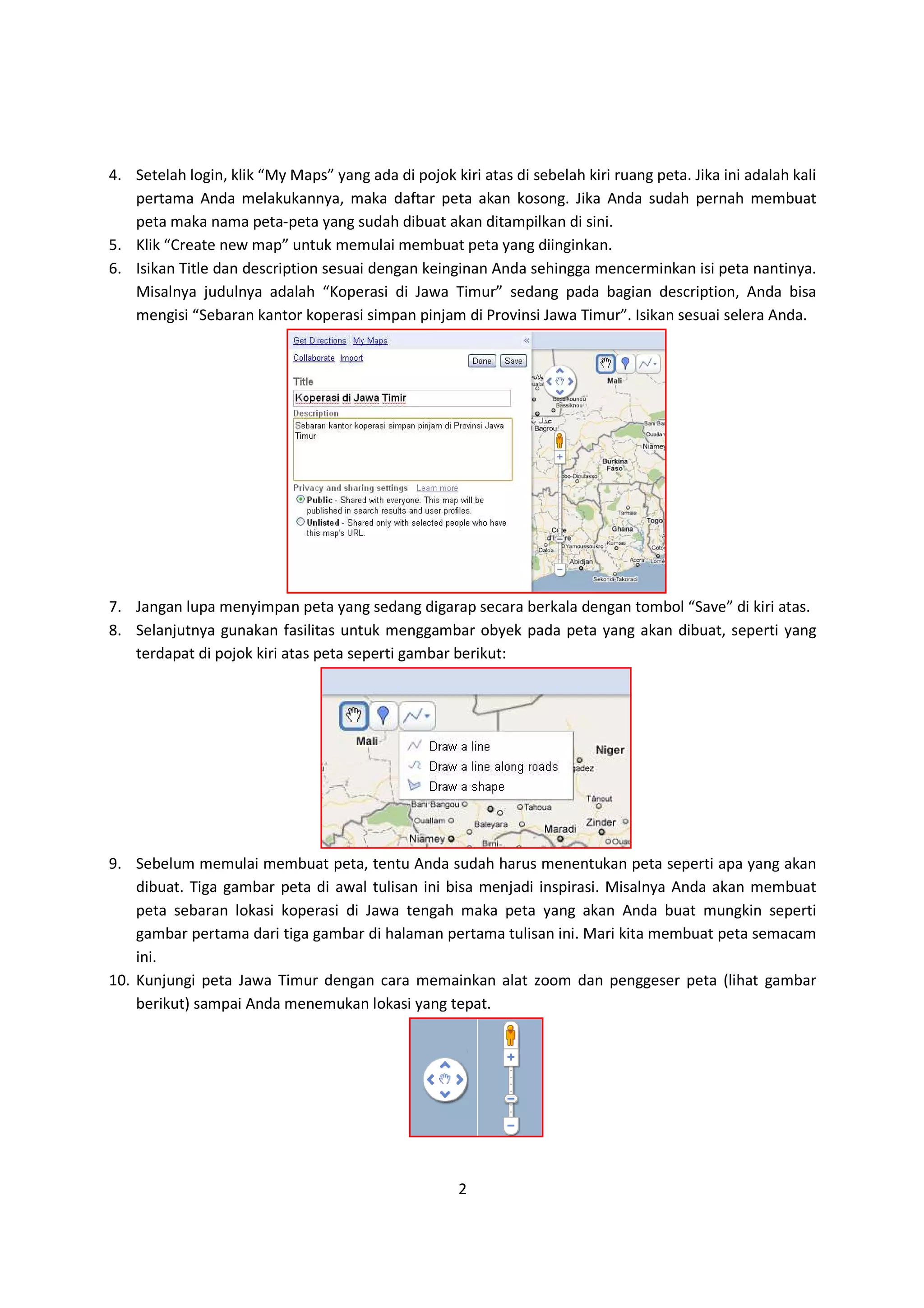 Membuat peta-dengan-google-maps | PDF