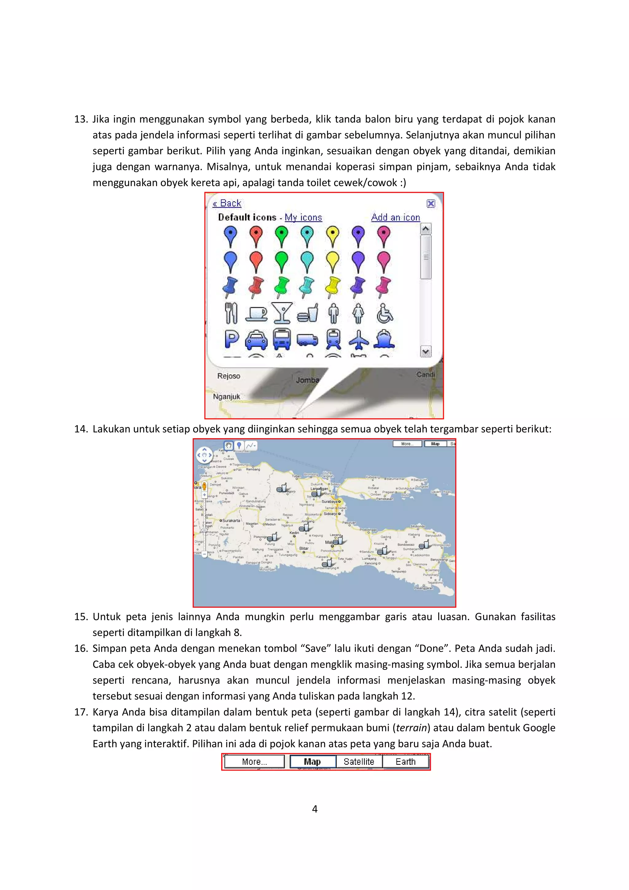 Membuat peta-dengan-google-maps | PDF