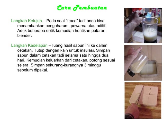 Membuat sabun-sendiri | PPT