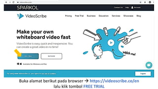 Membuat Akun dan Instalasi Videoscribe | PDF