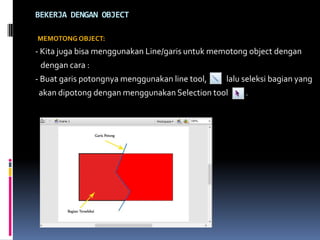 Membuat animasi 2 d dengan adobe flash bekerja dengan object (pertemuan ...