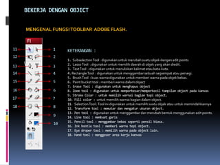 Membuat animasi 2 d dengan adobe flash bekerja dengan object (pertemuan ...