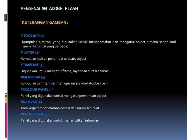 Membuat animasi 2 d dengan adobe flash (pengenalan adobe flash) | PPT Membuat animasi 2 d dengan adobe flash (pengenalan adobe flash) | PPT