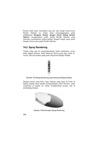 Membuat animasi alam dengan corel bryce | PDF