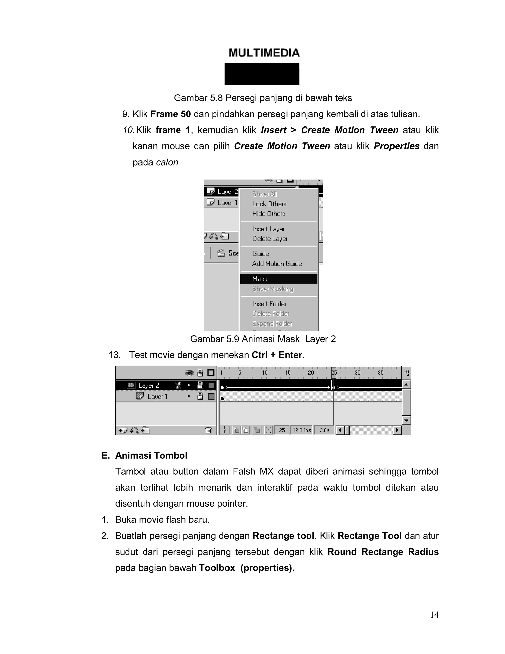 Membuat animasi dengan menggunakan macromedia flash | PDF