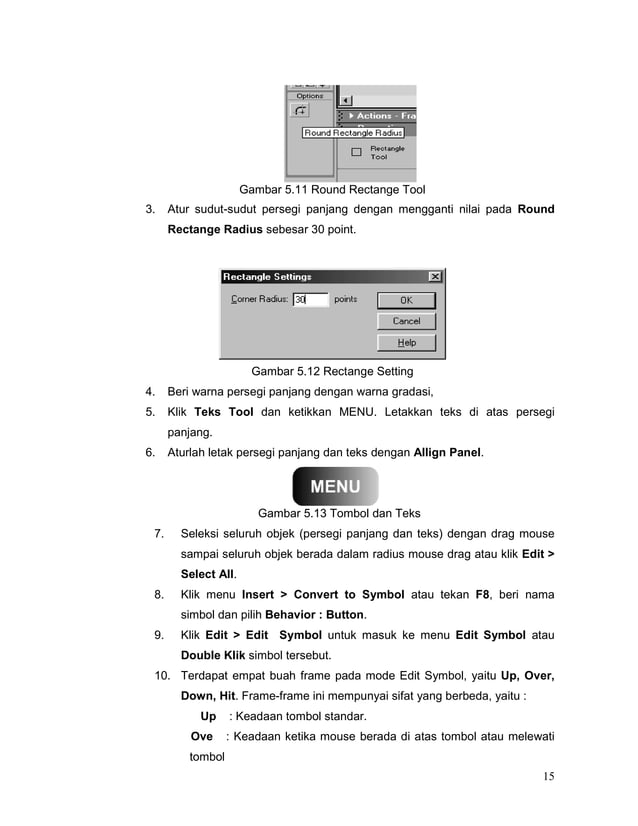 Membuat animasi dengan menggunakan macromedia flash | PDF