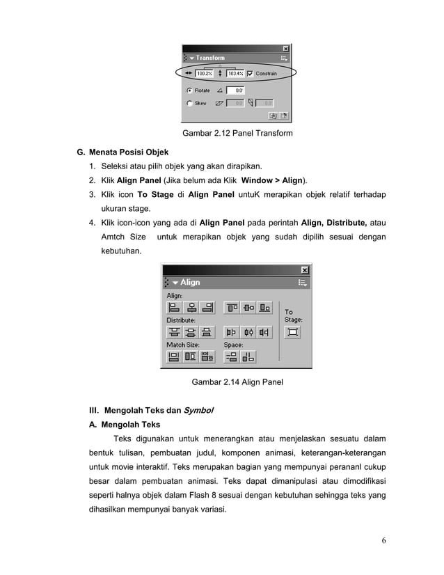 Membuat animasi dengan menggunakan macromedia flash | PDF