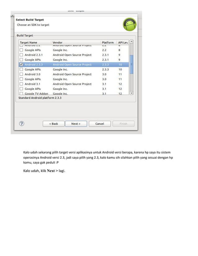 Membuat aplikasi android sederhana | PDF