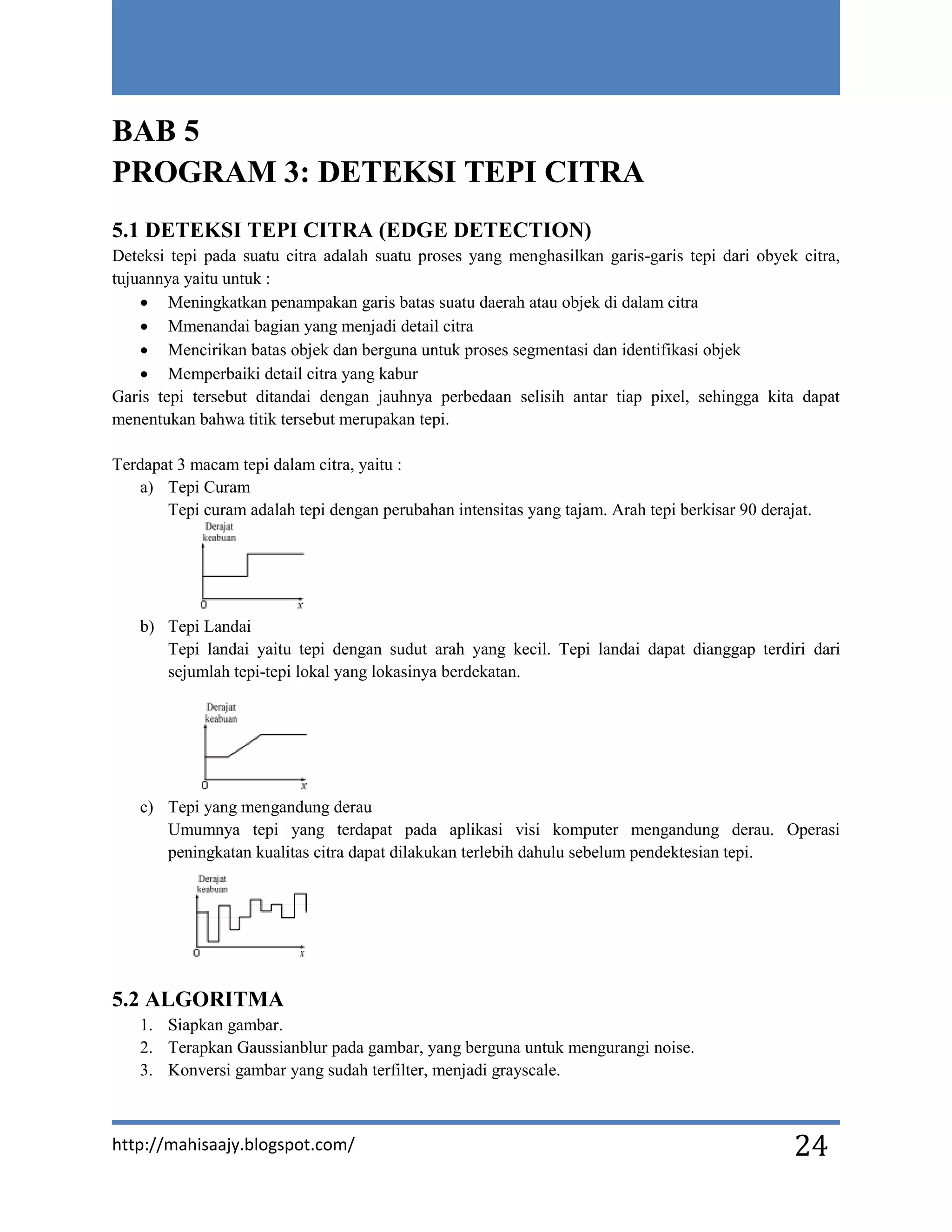 Membuat aplikasi pengolahan citra dengan open cv | PDF