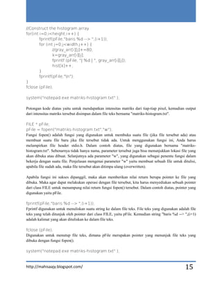 Membuat aplikasi pengolahan citra dengan open cv | PDF