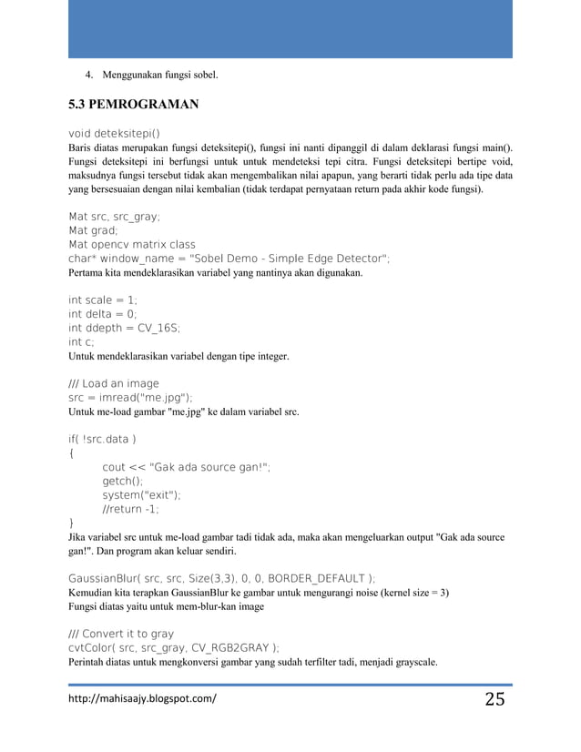 Membuat aplikasi pengolahan citra dengan open cv | PDF